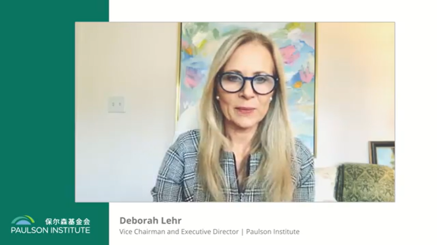 Deborah Lehr speaks at the China Pavilion at COP15 | Edelman Global ...